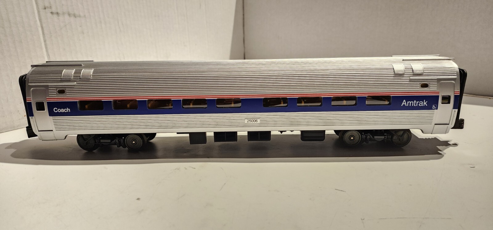 Railking By MTH O Scale Amfleet Coach Car Amtrak #25006 30-4230A | eBay