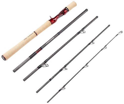 SHIMANO Travel Rod Scorpion Bait Casting Model 5 joints 1604SS-5 High ...
