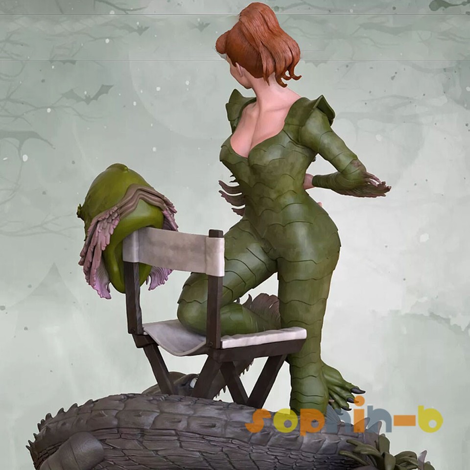 Creature Lagoon NSFW Resin 1:4 Model Kit Unpainted 3d Print GK Statue Figure | eBay