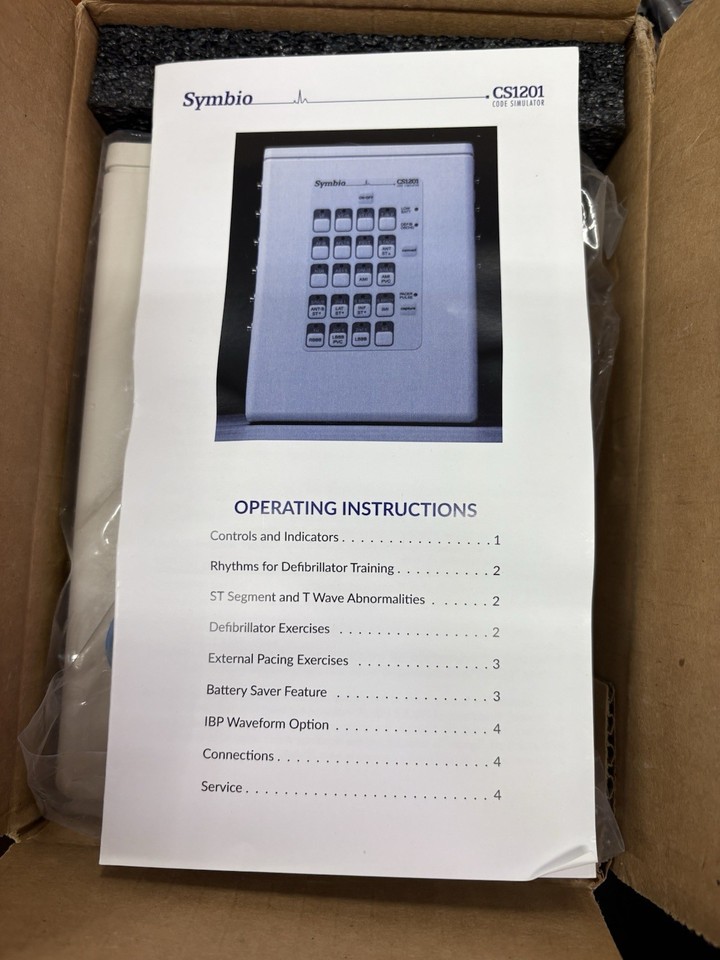 Symbio CS1201 Code Simulator with Philips Connector | eBay