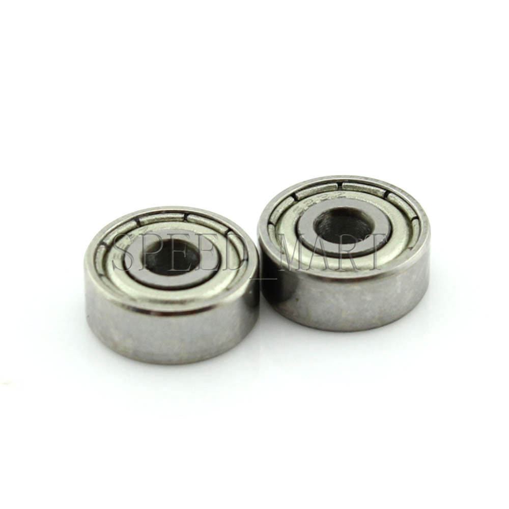 10 PCS 623ZZ (3x10x4 mm) Metal Double Shielded Ball Bearing Bearings ...