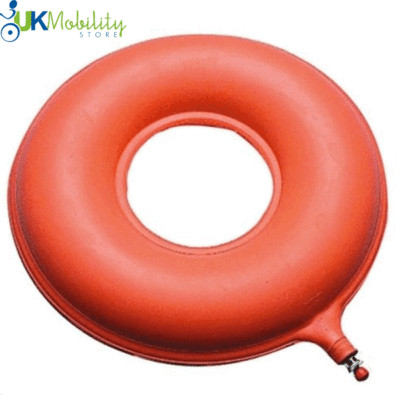 Inflatable Rubber Ring / Donut Round Cushion 16" or 18" Pressure Sores ...
