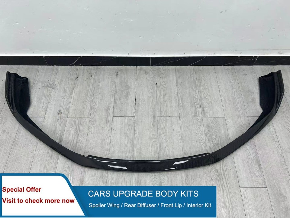 Front Bumpers Lip For Porsche 992 2020+ Real Carbon Fiber Oc Style New ...