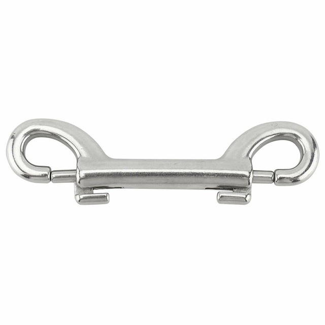 316 Stainless Steel Double Ended Bolt Snap Hook 3.5" Double End Snaps 4 ...