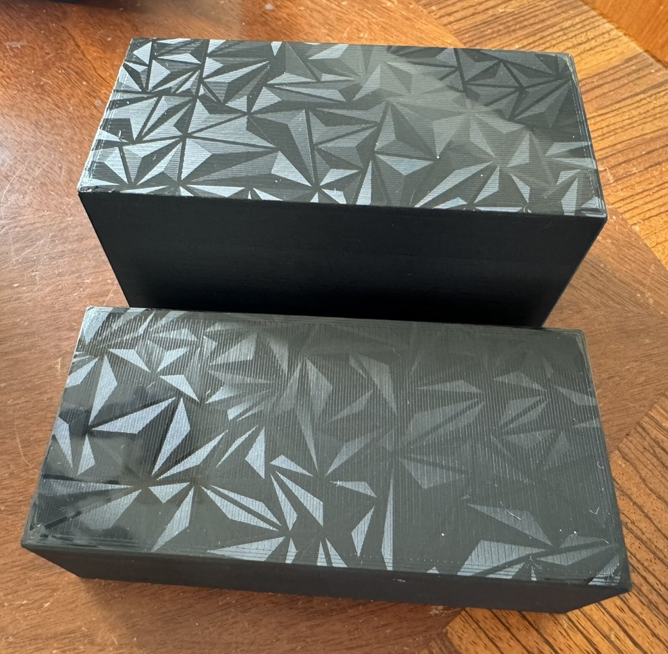 3DP Black Storage Box Holds 20x Fits Pamp & Other Precious Metal Assay ...