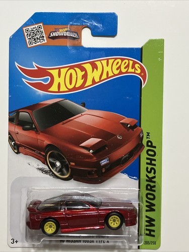 Custom Hot Wheels JDM 96 Nissan 180SX Type X Night Burnerz HW WORKSHOP ...
