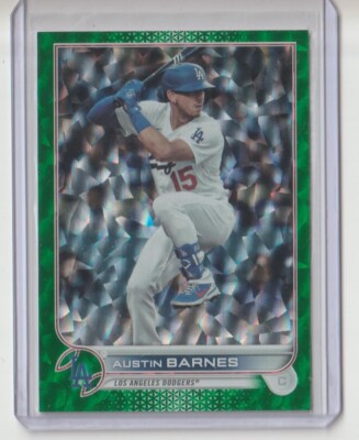 2022 Topps Chrome Austin Barnes Green Foil #420 SN /499 | eBay