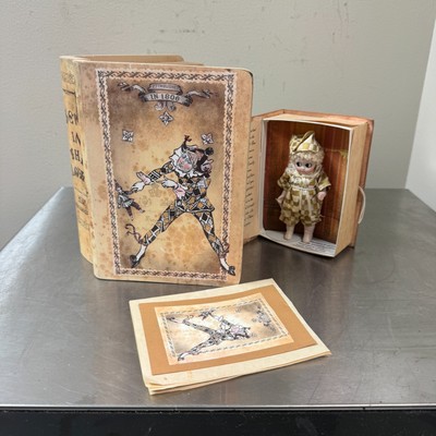 Cathy Hansen 5" Artist Doll Googly Pierrot Clown UFDC 2006 SEND IN THE ...