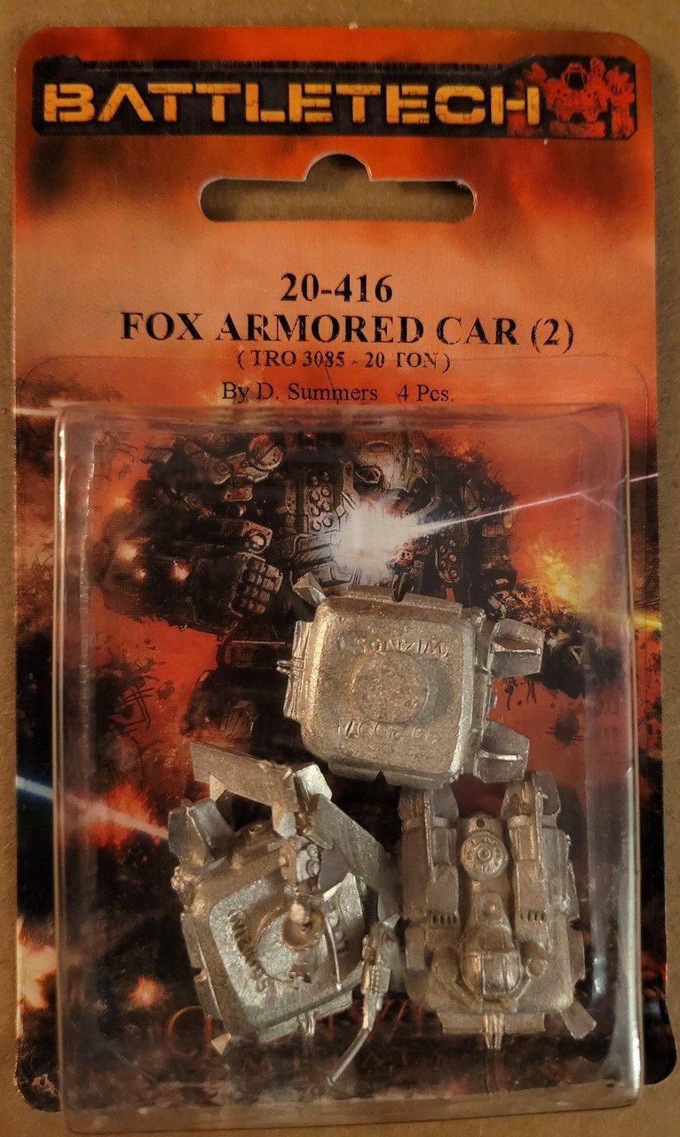 BattleTech 20-416 Fox Armored Car (2) (*See per Order Flat Rate ...