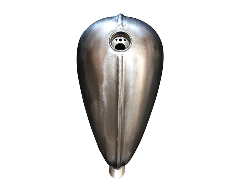 RIBBED Custom Chopper gas tank high tunnel single screw in cap | eBay