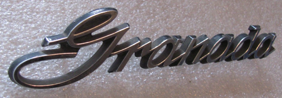 1975-1979-1980 FORD GRANADA EMBLEM BADGE FLAG FoMoCo OEM FACTORY ...