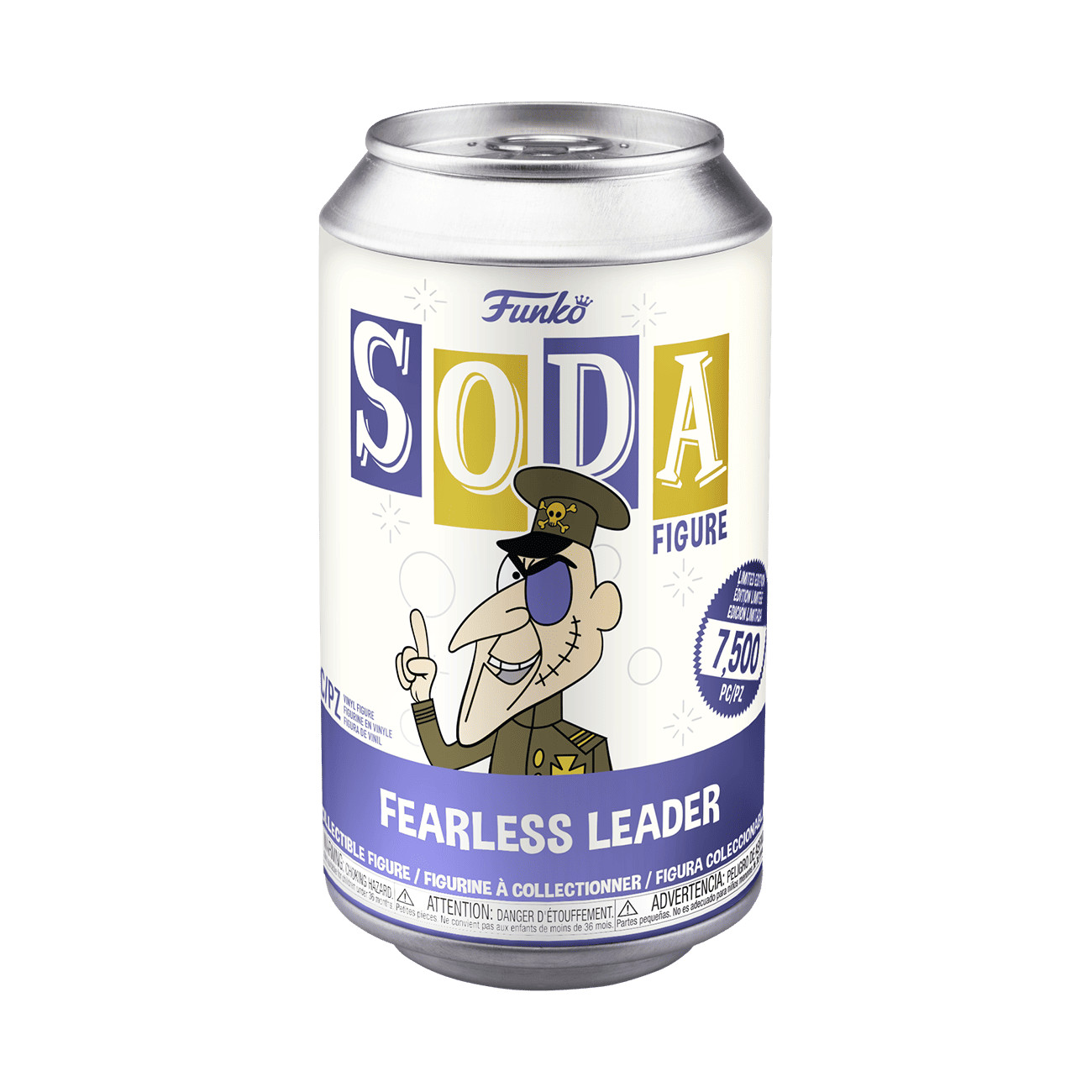Funko Vinyl Soda: Rocky & Bullwinkle - Fearless Leader for sale online ...