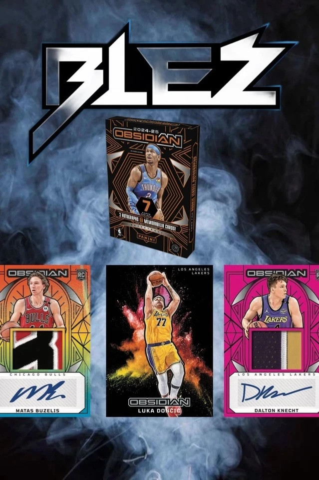 #015 - 3 BOX BREAK NBA - 3 OBSIDIAN 2024/25 - RANDOM TEAM #1 | eBay