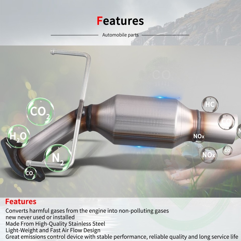 Fits for 2015-2021 Chevrolet Trax 1.4L Catalytic Converter Front and ...