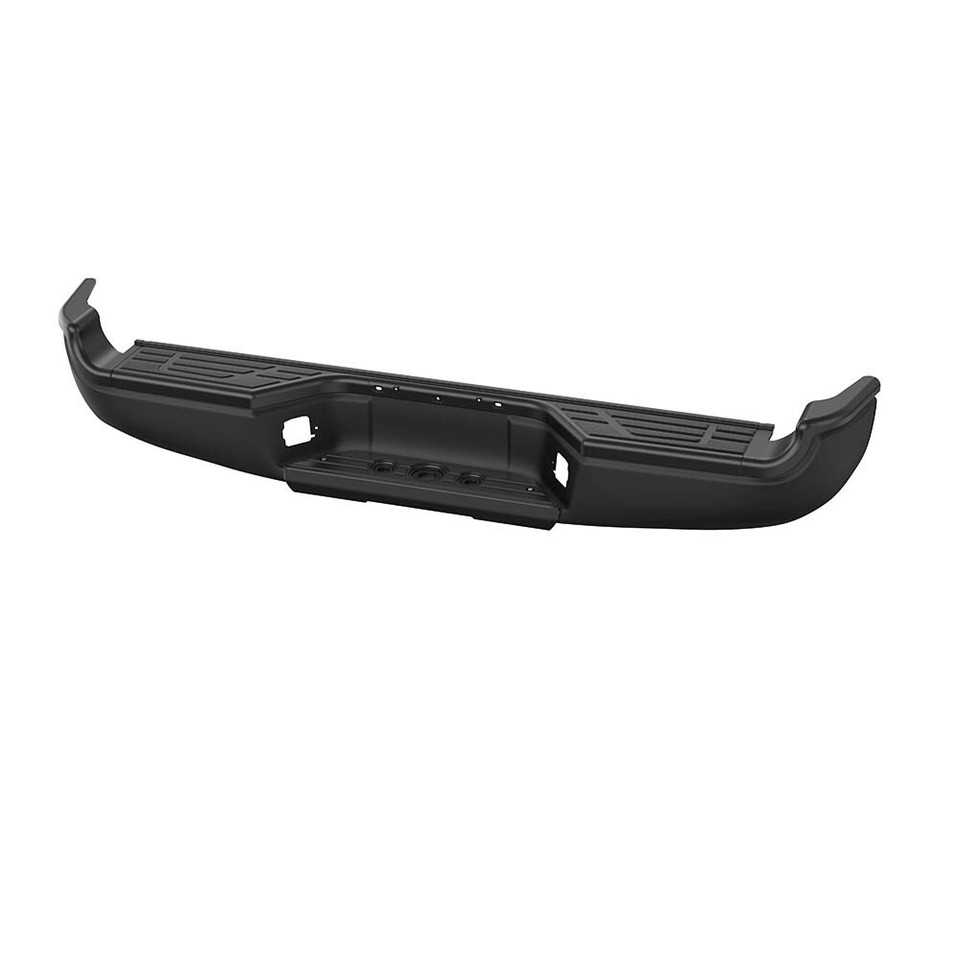 Black Rear Step Bumper Assembly For 2005-2015 Toyota Tacoma Fleetside ...