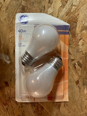 GE Ceiling Fan Bulbs A15 40 Watt Clear Intermediate Base E17 NOT LED ...