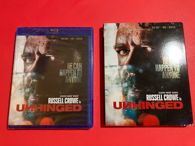 UNHINGED (Blu-Ray / DVD) SEALED w/Slipcover | eBay