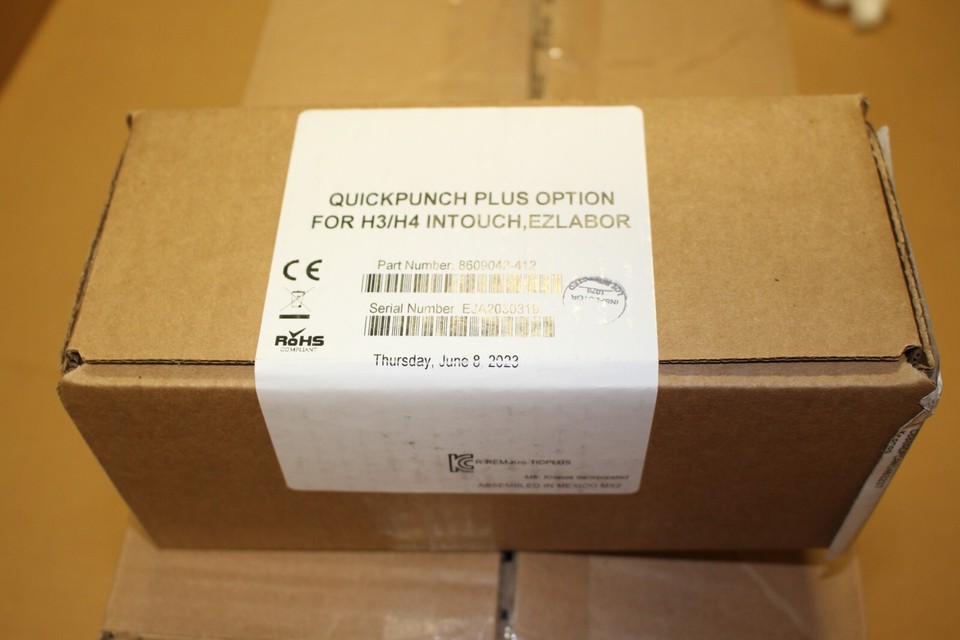 ADP Kronos Intouch 9100 8609100-458 & Quickpunch Plus Option 8609042 ...