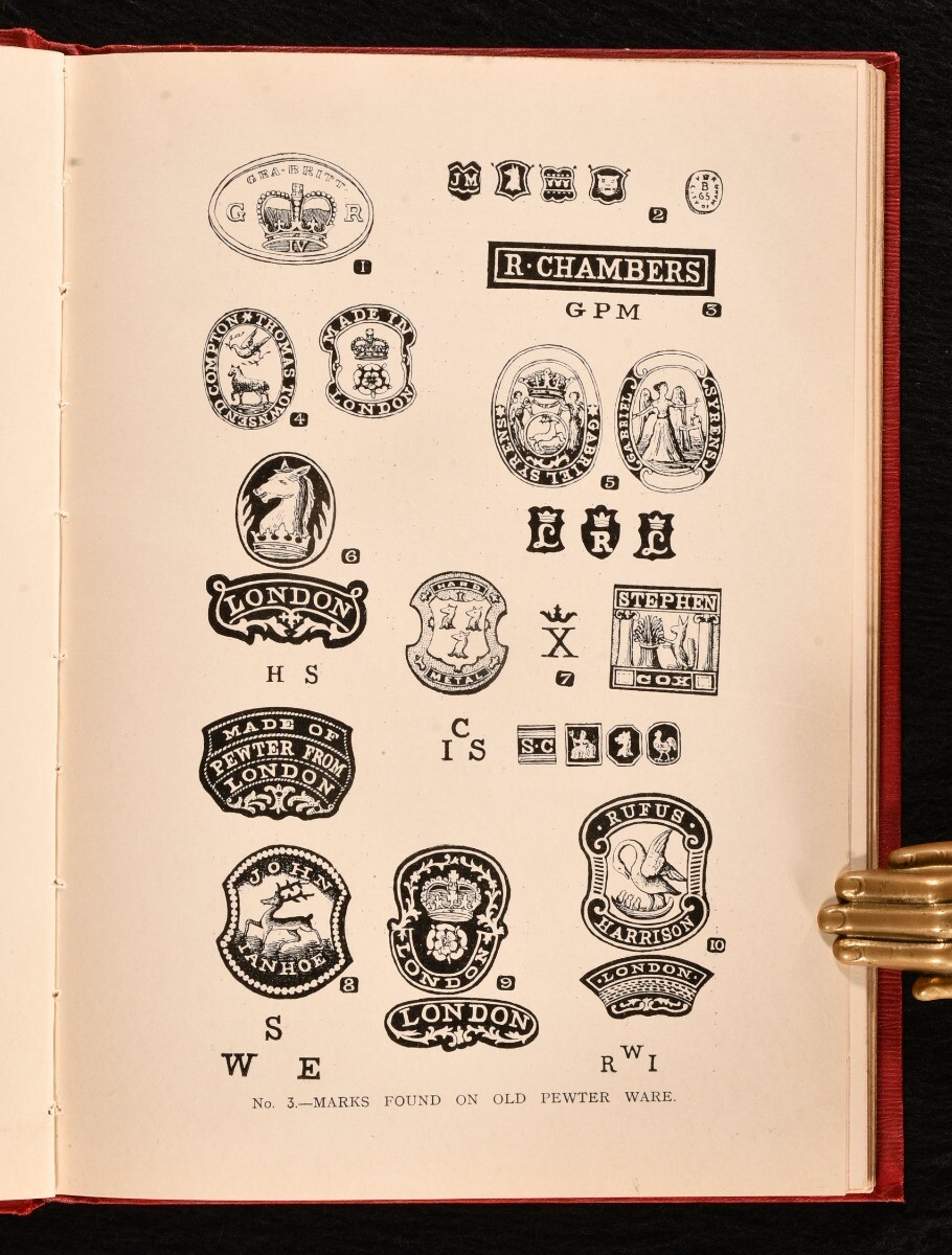 Vintage Pewter Marks Identification Chinese Export Silver Marks