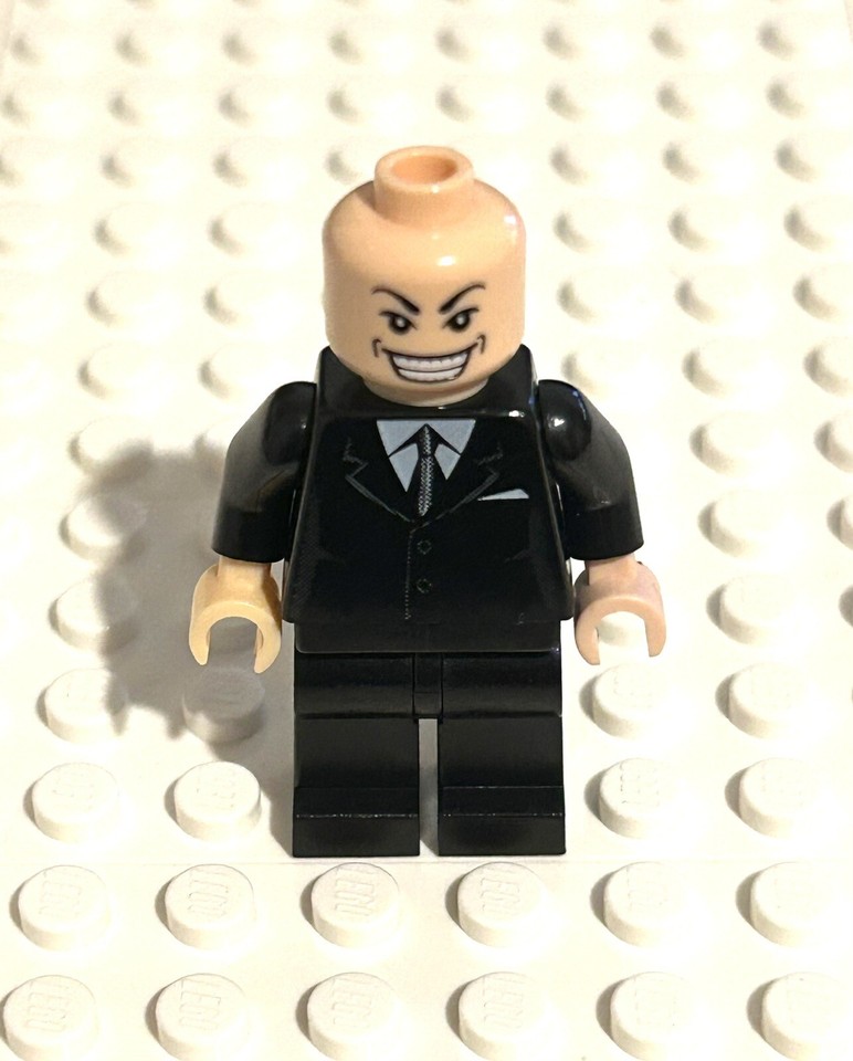 LEGO® Custom Lex Luthor Minifig DC Comics Batman Super Heroes NEW! | eBay