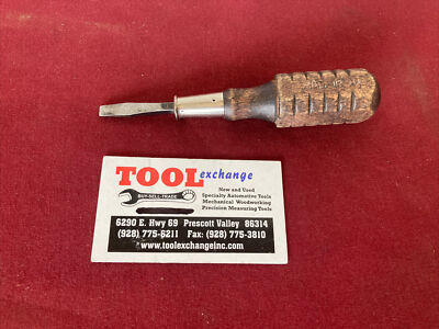 MAC Tools Wooden Handle Screwdriver H2 Slotted USA! | eBay