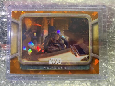 2024 Topps Chrome Star Wars Sapphire Edition Watto’s Junk Shop 21/25 | eBay