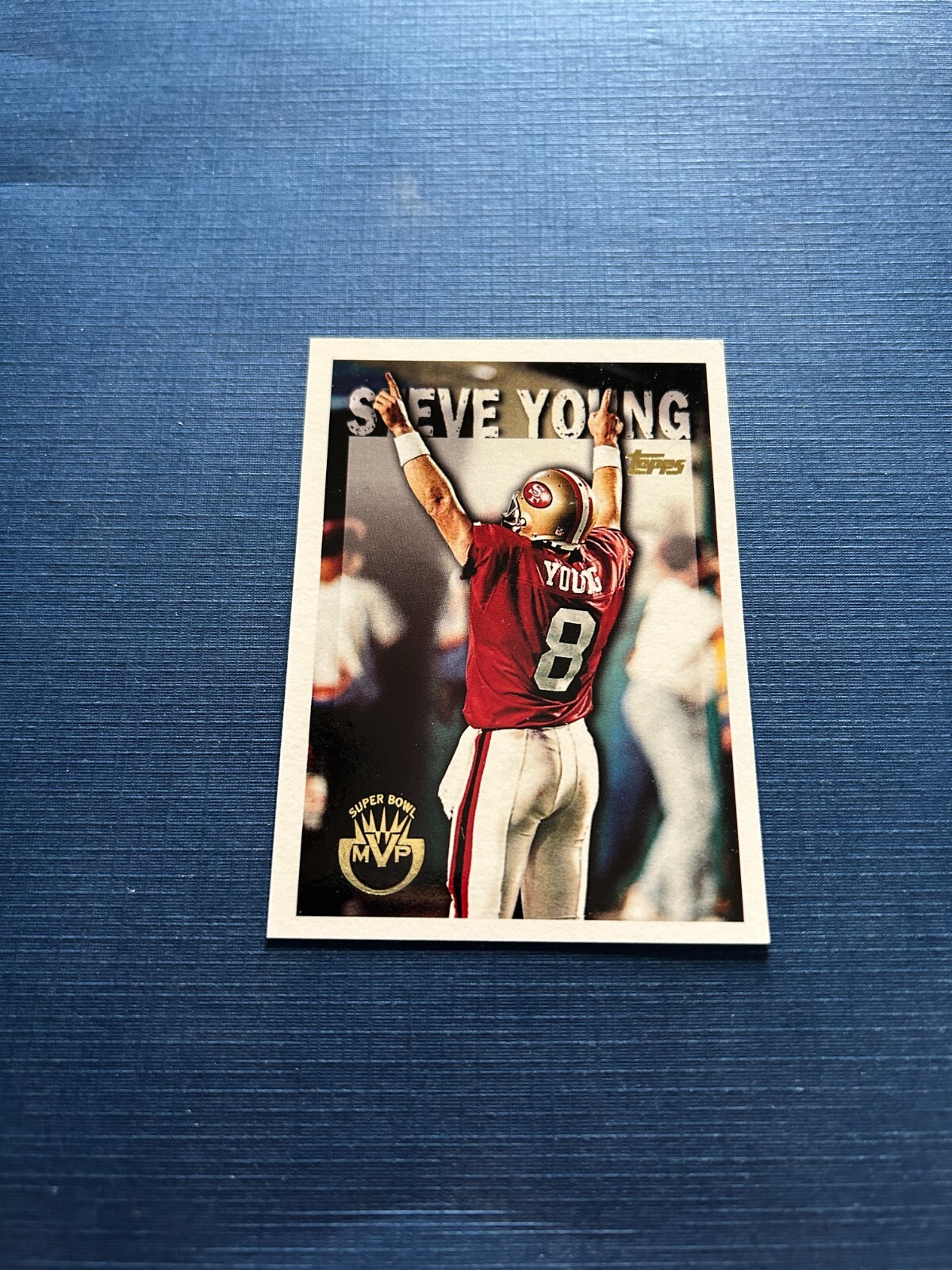 1995 Topps Football Steve Young Super Bowl MVP #421 HOF Set Break NM-MT ...