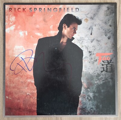 Rick Springfield Signed TAO Vinyl Album Record LP RAD | eBay