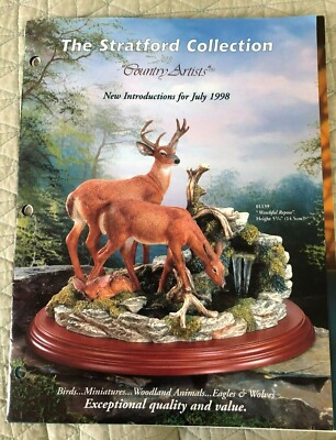 1998 JULY COUNTRY ARTISTS STRATFORD COLLECTION CATALOG | eBay