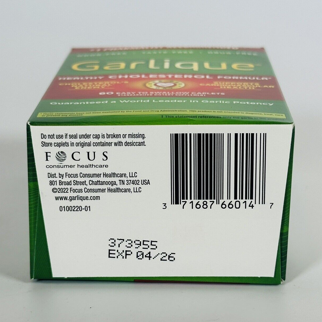 Garlique Cholesterol's Natural Enemy Caplets - 60 Count for sale online ...