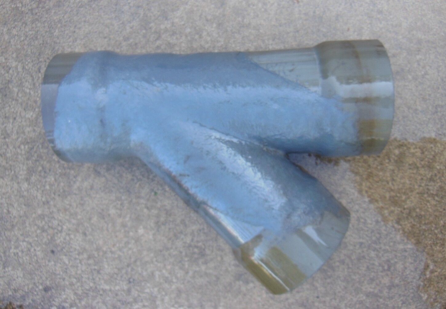 fiberglass reinforced 8" PVC 'Y' Wye Socket - Spears p/n 875-080 - NEW ...