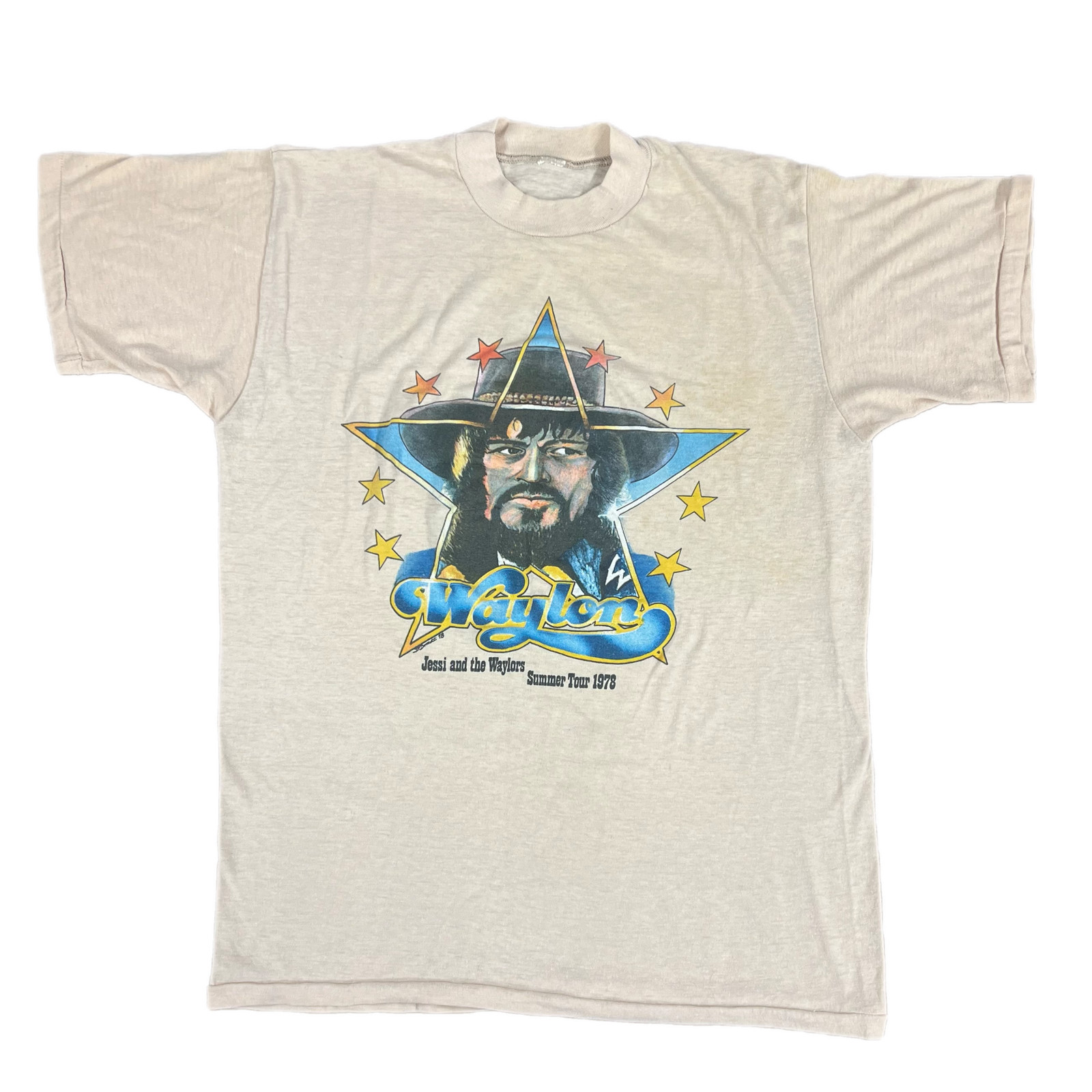 Vintage Waylon Jennings "Jessi And The Waylors" Summe… - Gem