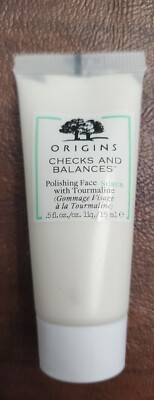 Origins Checks And Balances Polishing Face Scrub Travel Size .5 Fl Oz ...