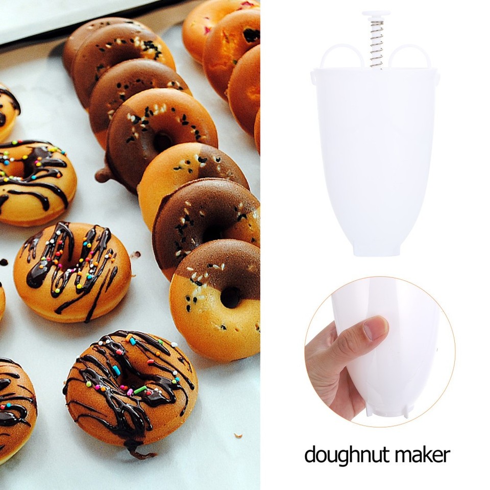 2Pcs Professional Small Donuts Maker Doughnut Making Tool Baking Lover ...