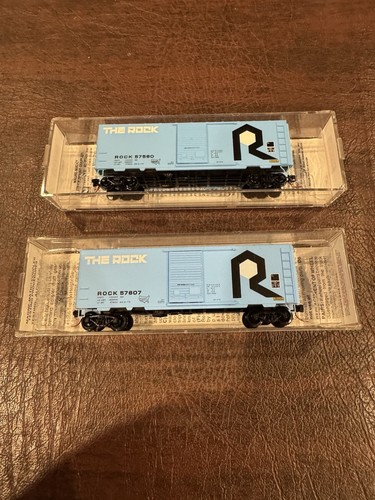 MICRO TRAINS N Rock Island lot of 2 cars | eBay