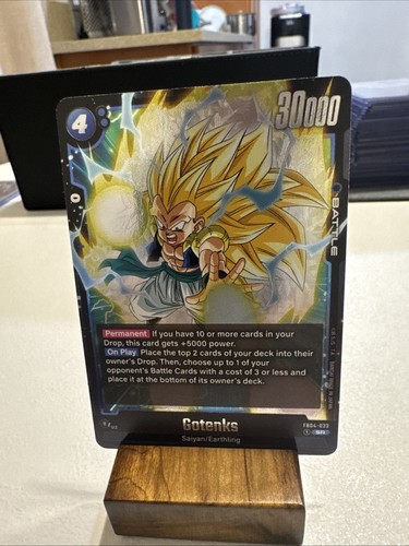 Dragon Ball Fusion World Ultra Limit Super Rare SR ENG FB04-033 Gotenks ...