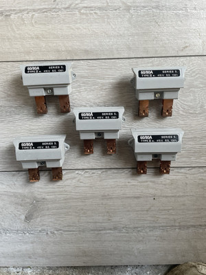 Henley AEI Series 5 Mains Service Cut Out Fuse Carrier 60a Fuse Fitted ...