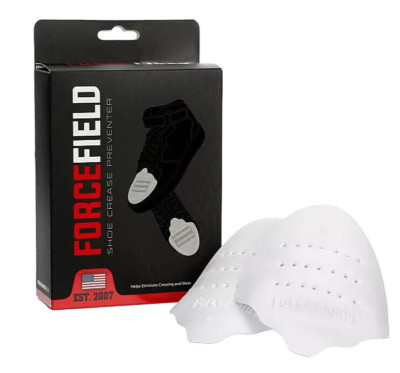 ForceField Unisex Adults White Shoe Crease Preventer Size Medium 96506900050| eBay