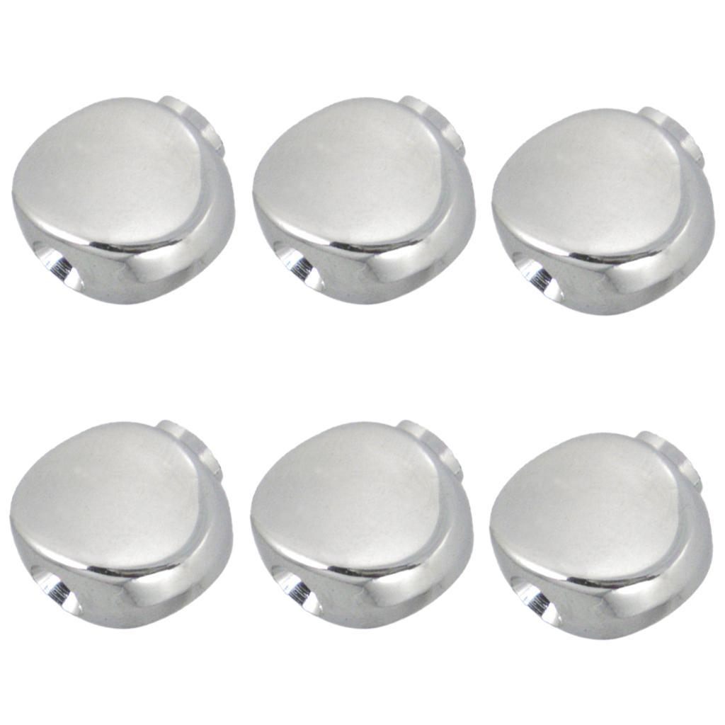 6 Pcs Zinc Alloy Guitar Tuning Pegs Tuners Buttons Machine Heads ...