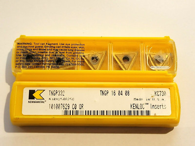 TNGP 332 KC730 KENNAMETAL *** 10 INSERTS *** FACTORY PACK *** | eBay
