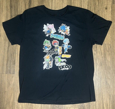 Sk8 the infinity anime T-Shirt Unisex Black Manga Graphic Japan Modern ...
