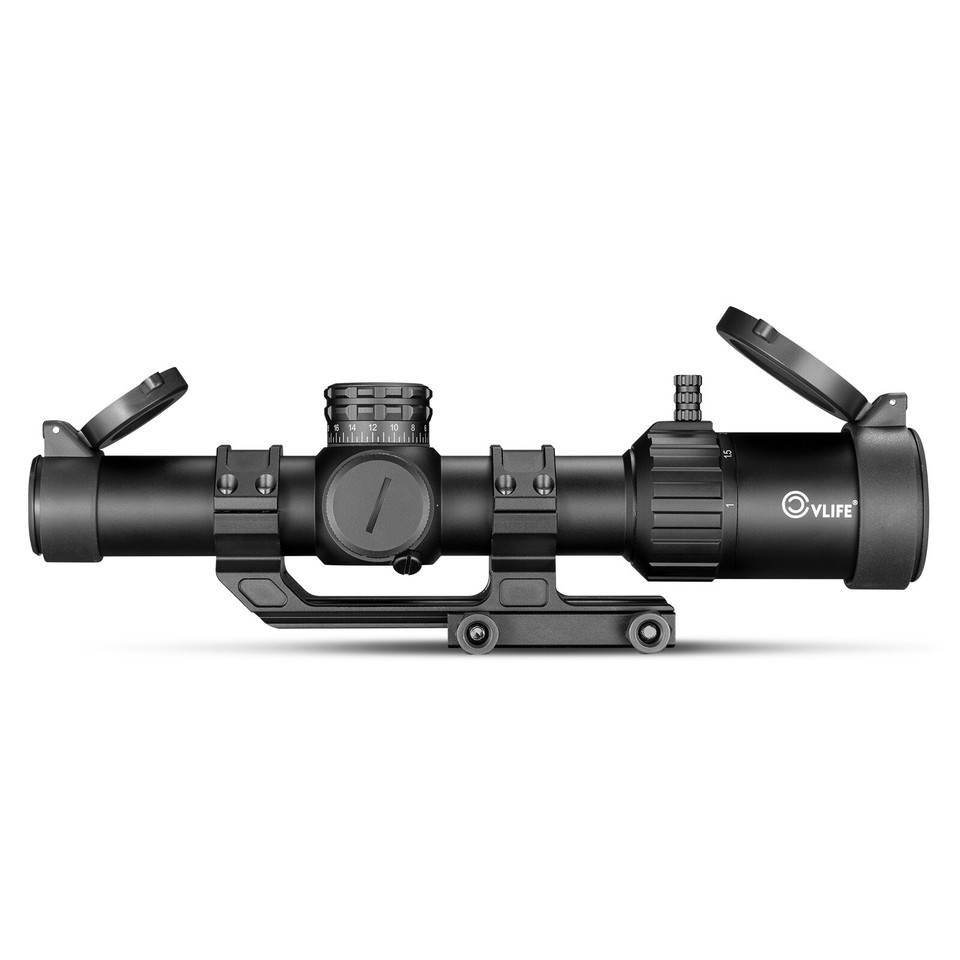 1-6X24 LPVO Rifle Scope Red Illuminated BDC Reticle 223/5.56 .308/7.62 ...
