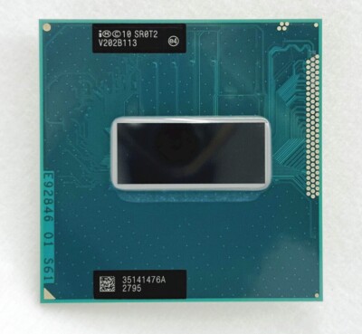 Intel Extreme i7 3920XM 2.9GHz Quad Core 8MB SR0T2 Socket G2 CPU ...