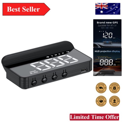 Multi-Function Car HUD Speedometer with Fatigue Warning - Safeguard ...