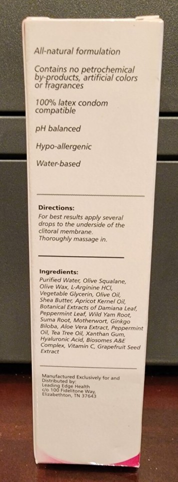 Vigorelle 1 fl oz Highest Quality Instant Women Libido Enhancement ...