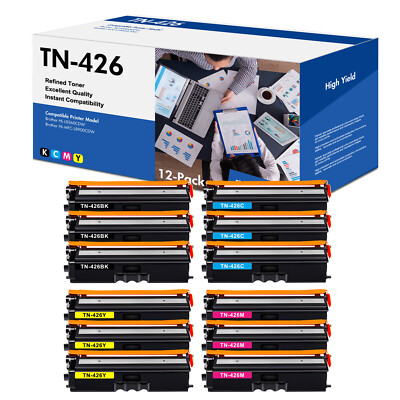 Toner Compatible with Brother TN-423 TN-426 MFC L8690 MFC L8900 9570 HL ...