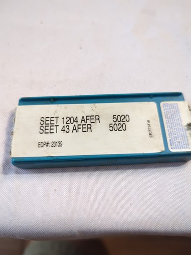 Qty.3 Valenite SEET 1204 AFER 5020 Carbide Inserts (B4) | eBay