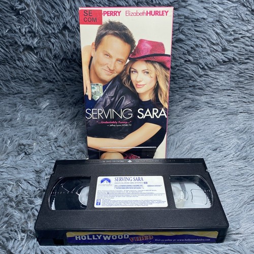 Serving Sara VHS 2003 Matthew Perry Elizabeth Hurley Classic Movie ...
