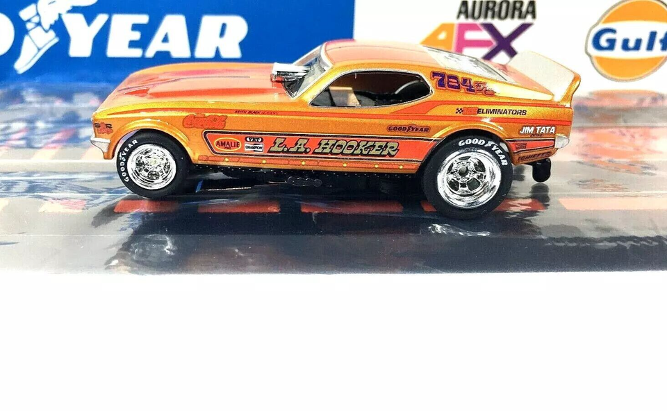 Ho Slot Cars, Auto World /AFX, FORD Race Car, Factory Drag Racing ...