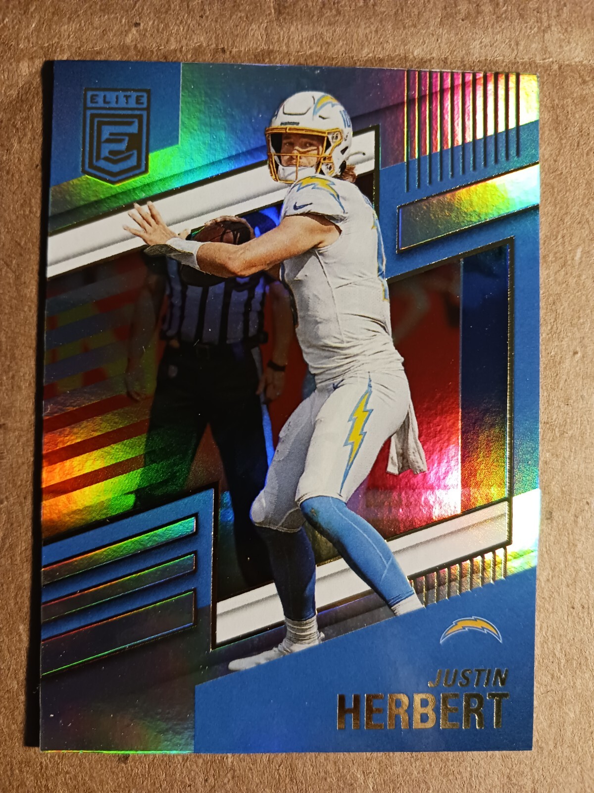 2022 Panini Donruss Elite Justin Herbert #42 Los Angeles Chargers | eBay